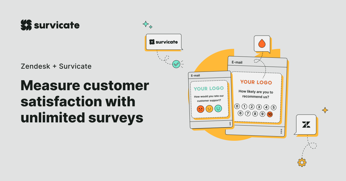 Survey tool for Zendesk | No Code Integration. Try Free
